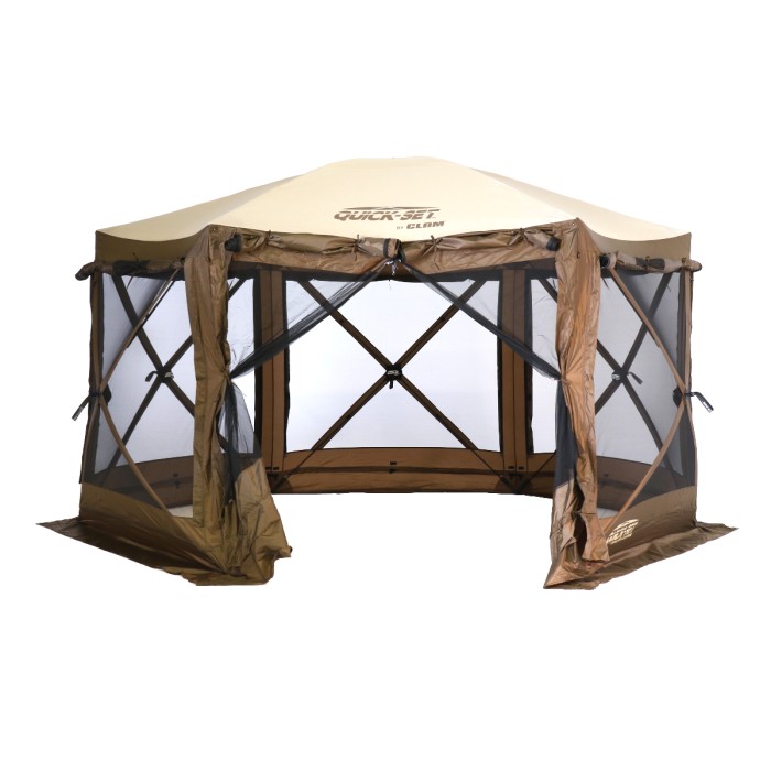 Clam Pavilion Screen Tent with Wind Panels